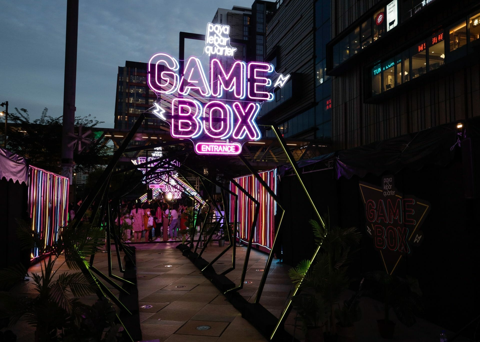 Singapore's First Neon & Gamified Playspace
